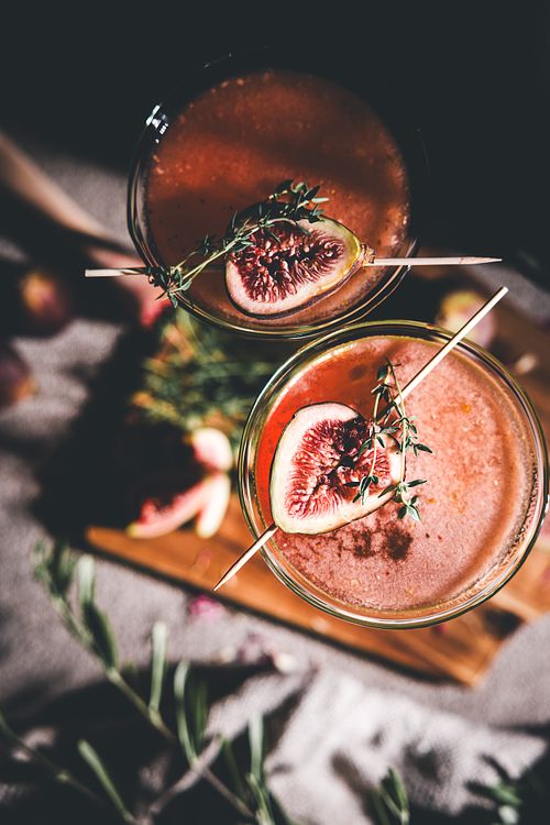 Spiced Fig Cocktail