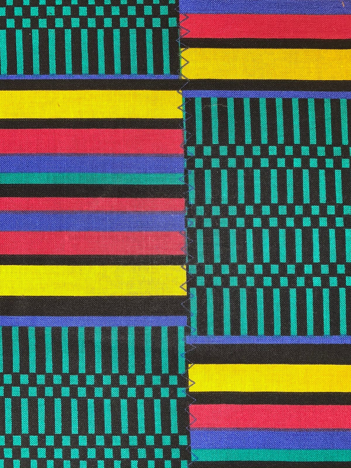 Kente Green Face Mask