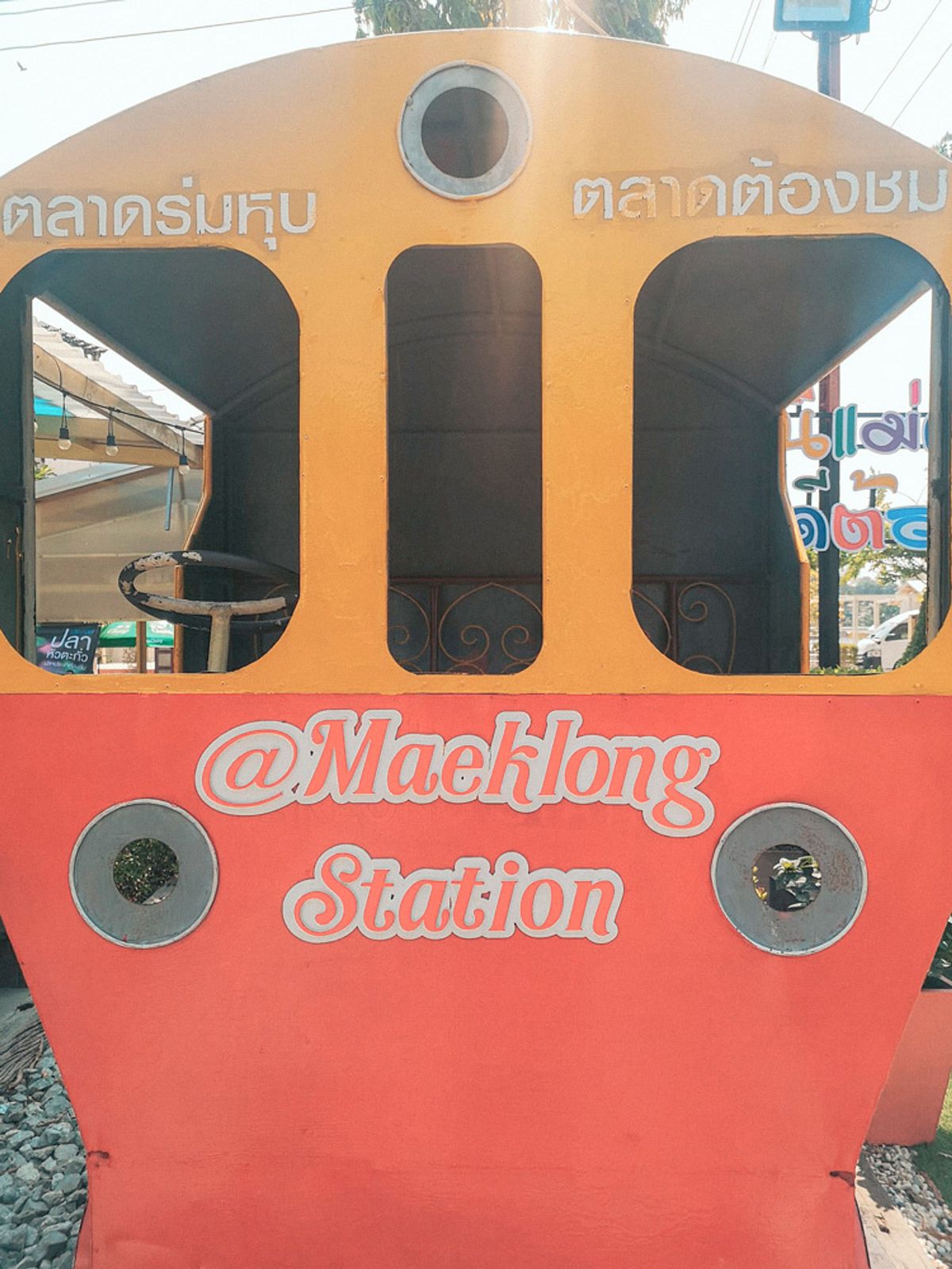 Maeklong Station: The Train That Runs Through a Market in Bangkok