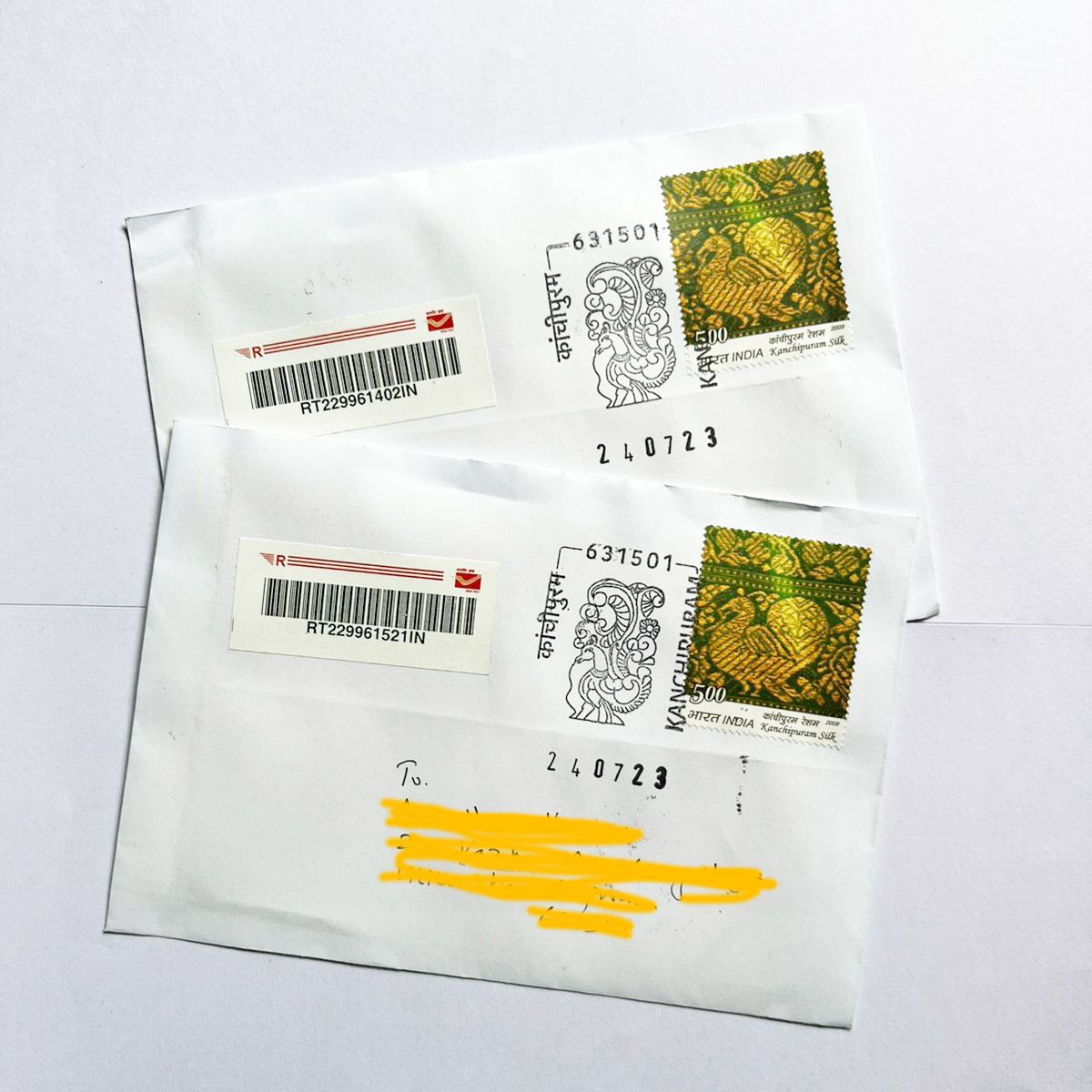 PPC COVER FROM KANCHIPURAM - 1 COVER